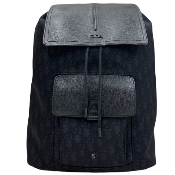 Dior | Bags | Dior Backpack Oblique Motion Hardware Nylon 29 Black ...